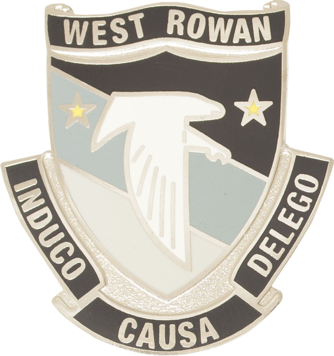 West Rowan High School (Induco Causa Delego) JROTC Unit Crest