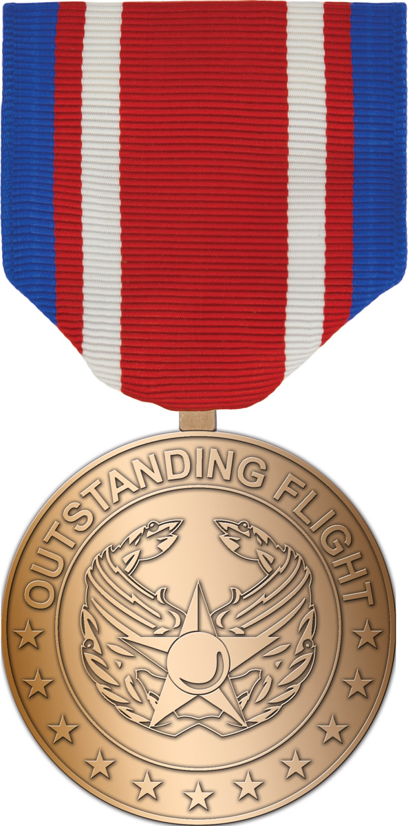 RC-ML-F327, AF Outstanding Flight Medal Bronze Full Size