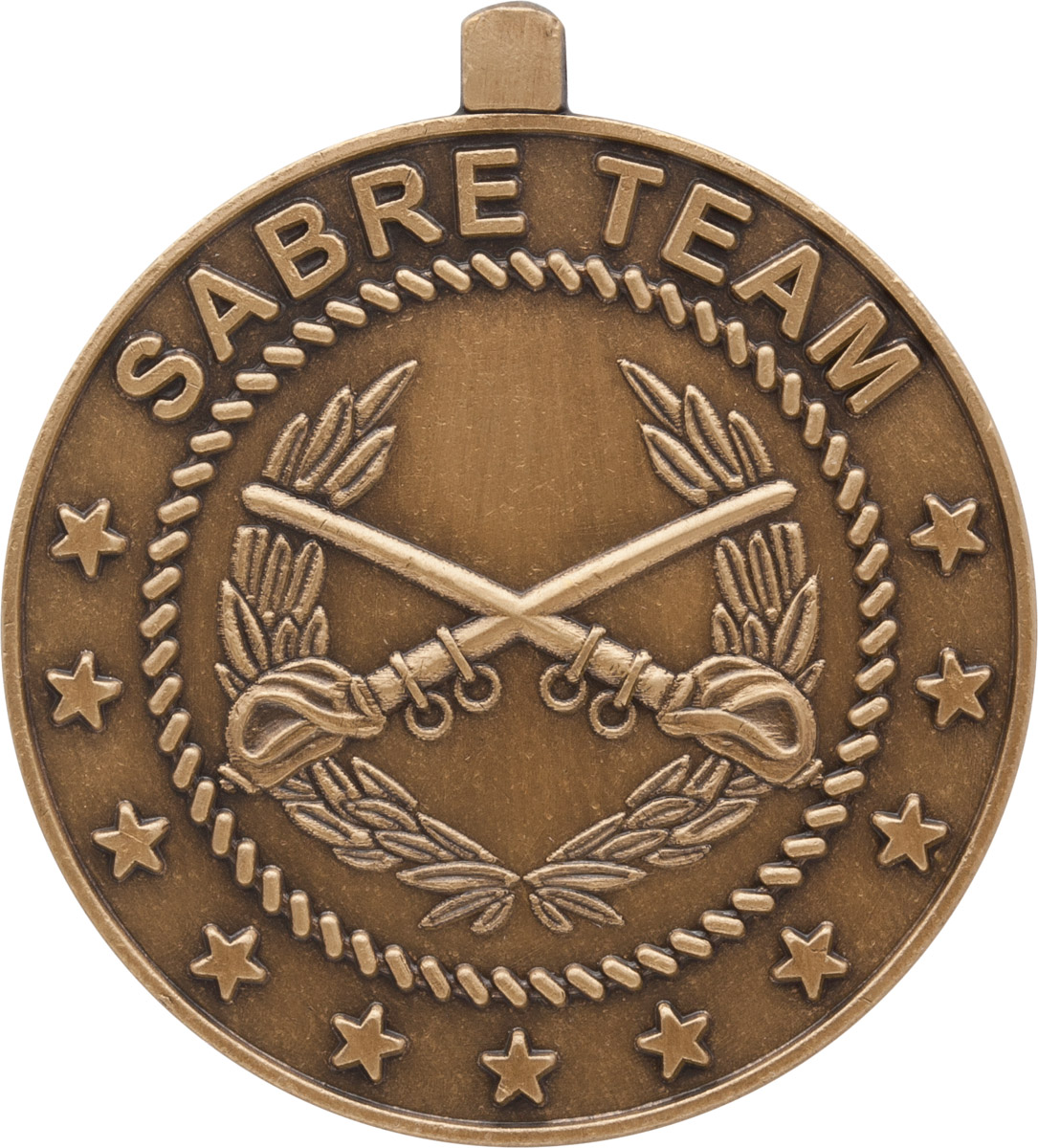 ROTC Medal (RC-ML132C) Sabre Team Bronze
