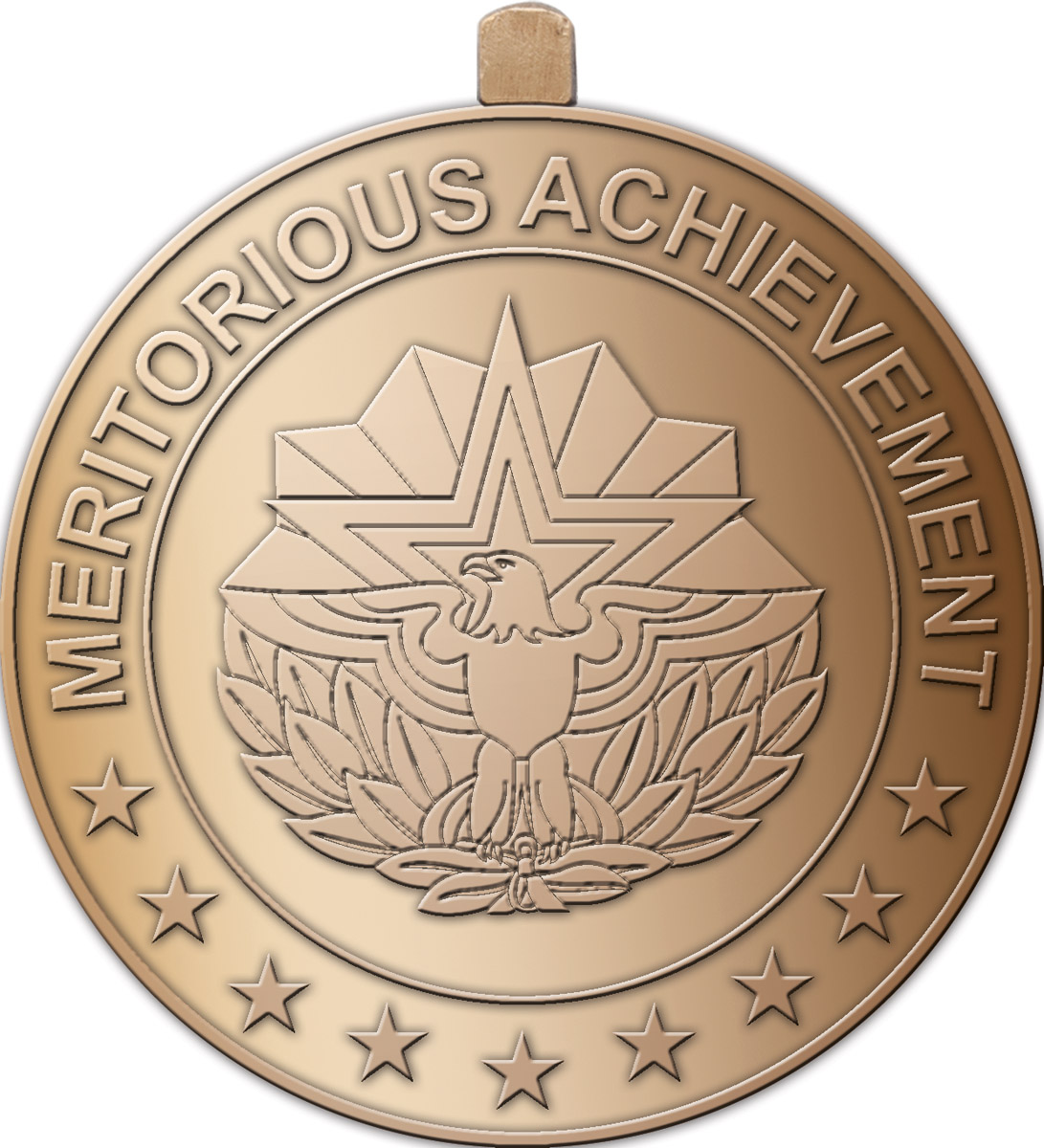 ROTC Medal (RC-ML178C) Meritorious Achievement Bronze