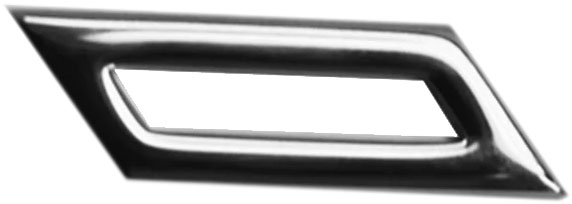 Navy JROTC Seaman Apprentice E-2 Collar Device Nickel