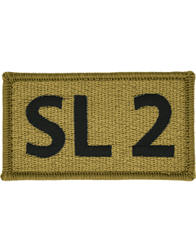SL 2 Bagby Green Leadership Patch with Fastener