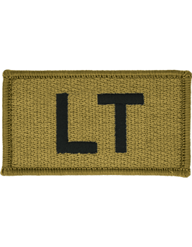 LT Bagby Green Leadership Patch with Fastener