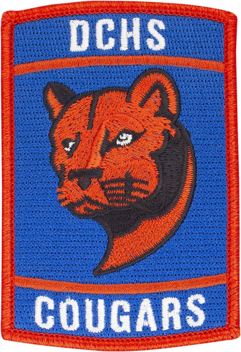 Dickson County High School Full Color Patch