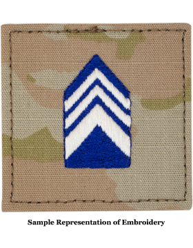 Air Force ROTC Officer Rank OCP with Fastener