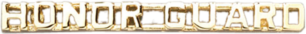 Honor Guard Collar Insignia Letters