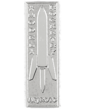 Air Force ROTC Badge (RC-624) Model Rocketry Silver