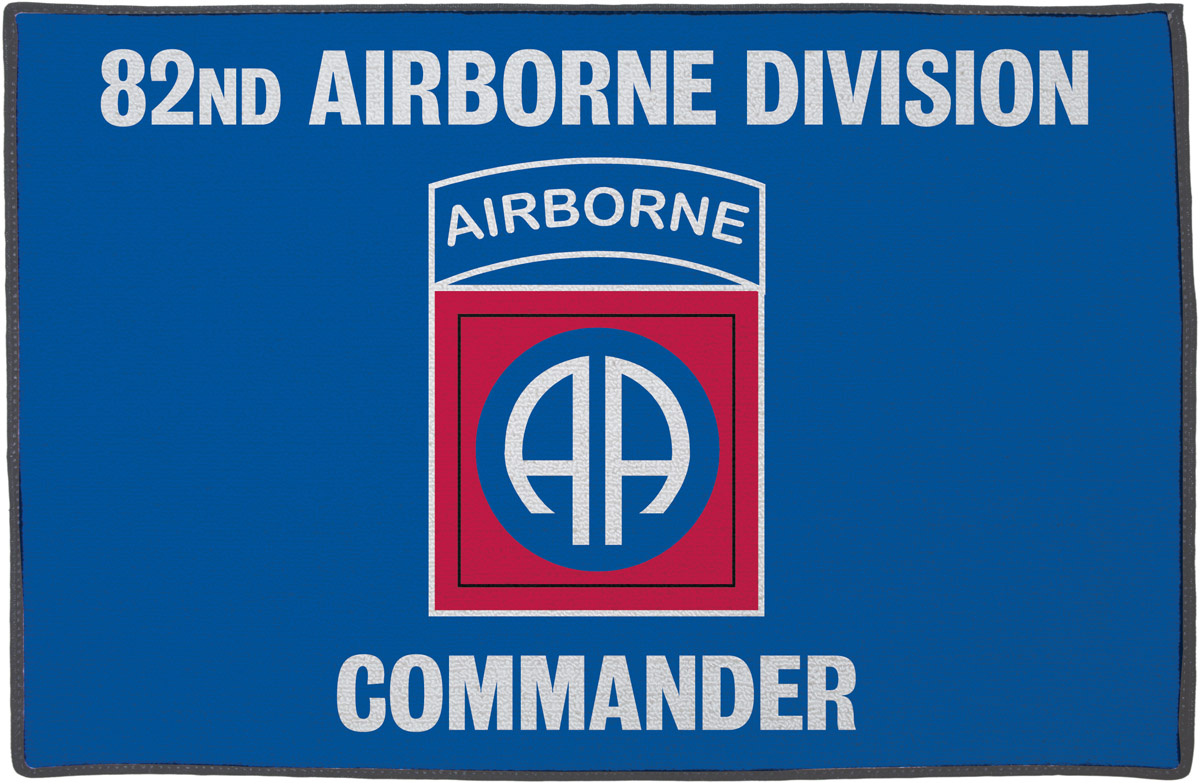 82nd Airborne Division, Commander on Blue Rug
