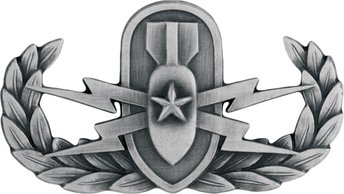 Senior Explosive Ordnance Disposal (EOD) Badge