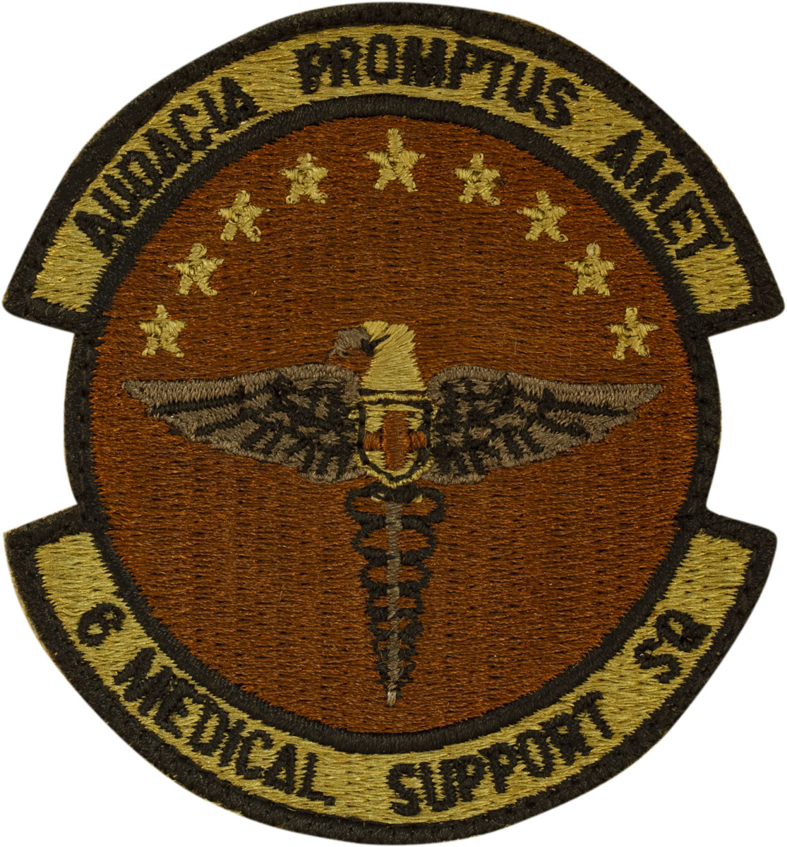 6th Medical Support Squadron OCP Patch with Fastener