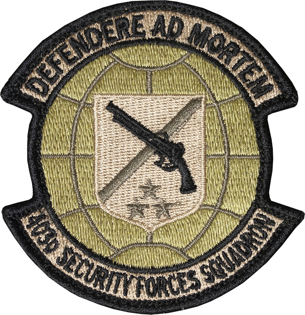 403rd Security Forces Squadron OCP Patch with Fastener