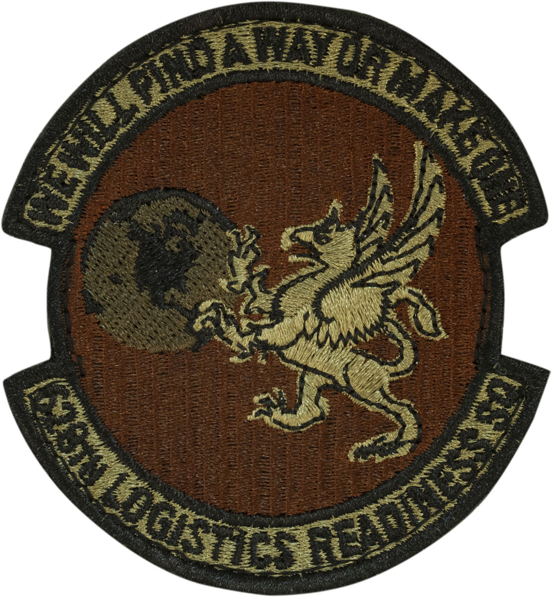 628th Logistics Readiness Squadron OCP Patch with Fastener