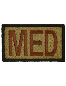 Medical (Black Border) Duty Identifier OCP Patch with Fastener