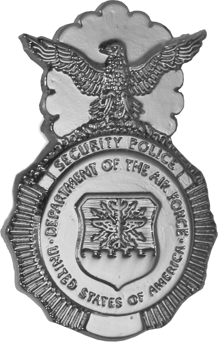 USAF Tie Tac Security Police Badge