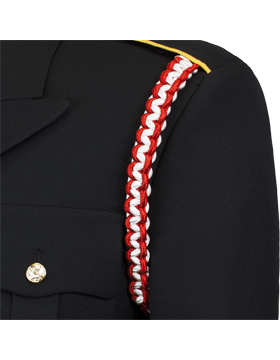 Single Braid Two Color Shoulder Cord