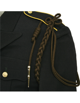 Double Strand Shoulder Cord with Nickel Tip (One Color)